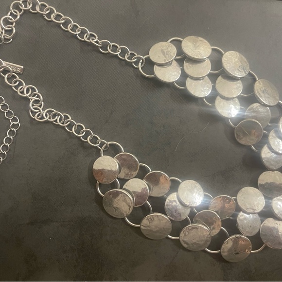 White House Black Market | Jewelry | Whbm Necklace Silver | Poshmark